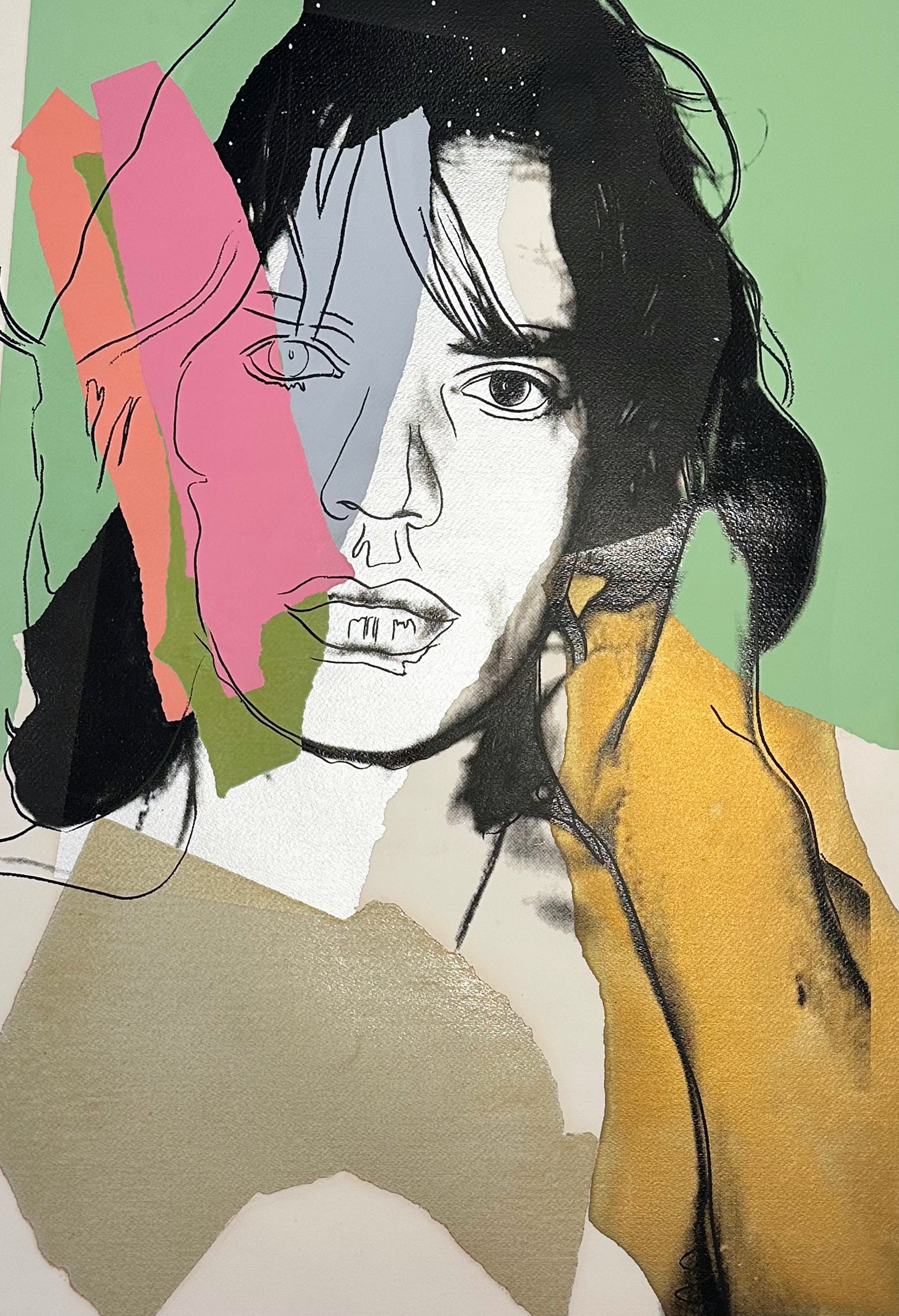Andy Warhol Mick Jagger (Feldman II.140) 1975 – Georgetown Frame Shoppe