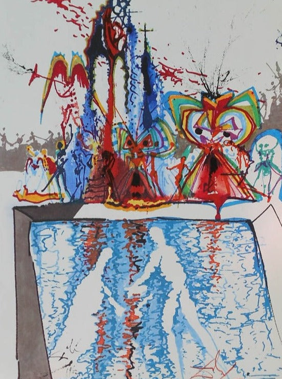Salvador Dali Untitled from Romeo and Juliet (Lopsinger #1601) 1975 – Georgetown Frame Shoppe