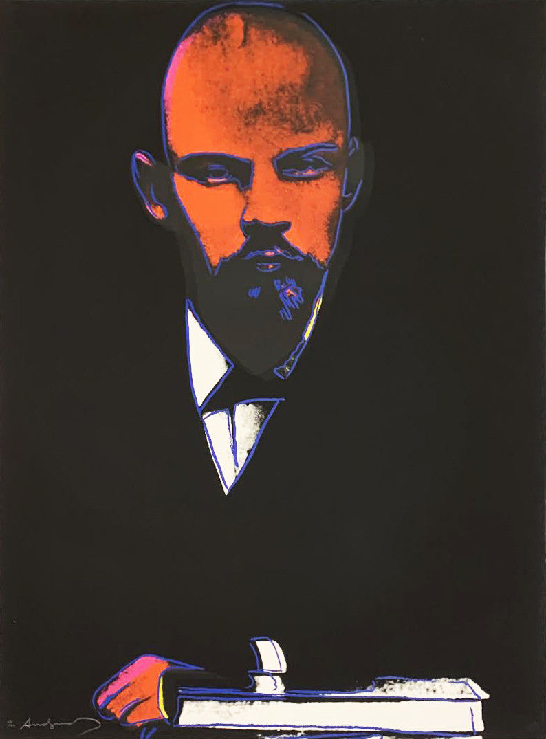 ANDY WARHOL BLACK LENIN – Georgetown Frame Shoppe