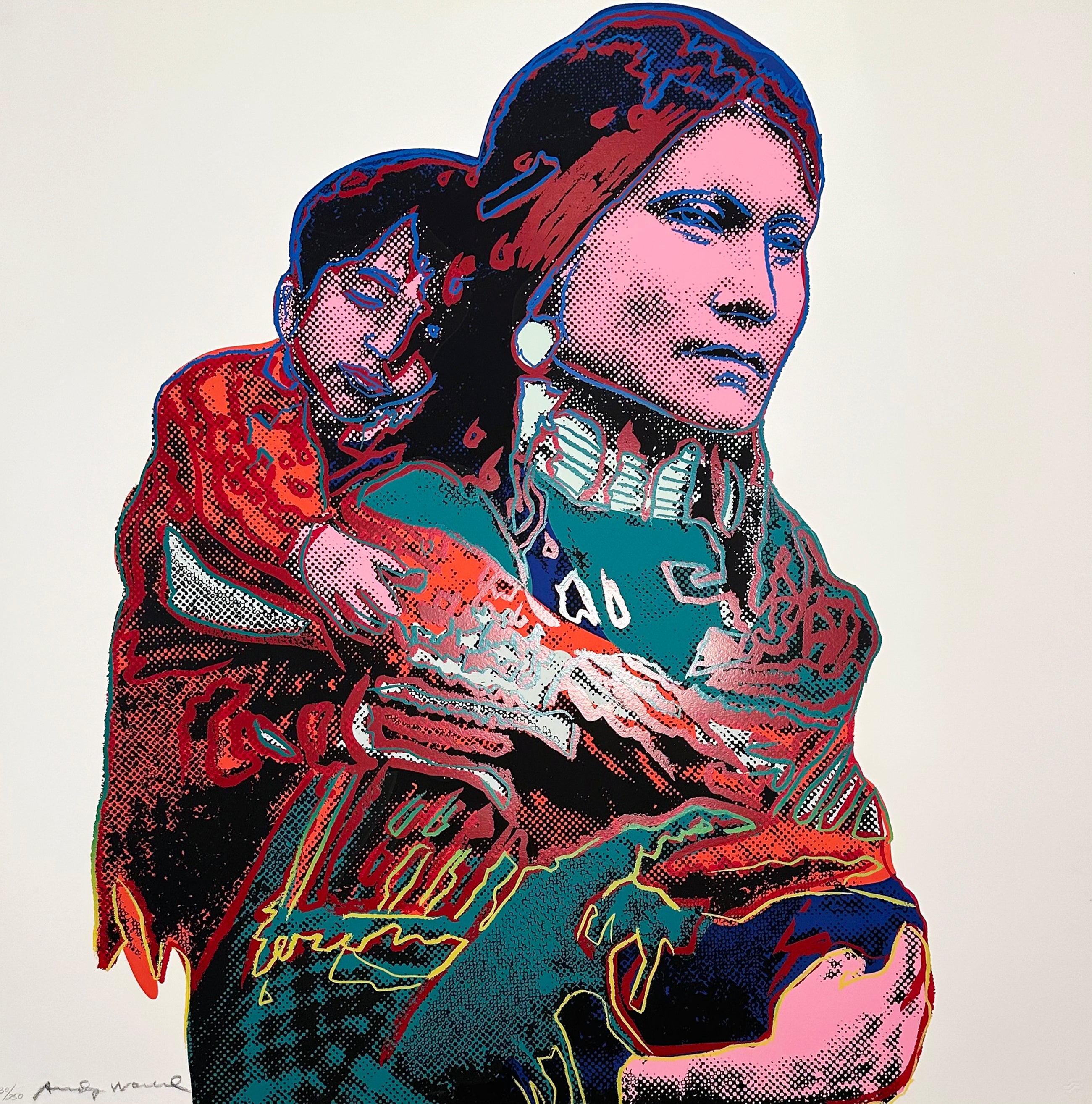 Andy Warhol Mother and Child (Feldman II.383) 1986 – Georgetown Frame ...