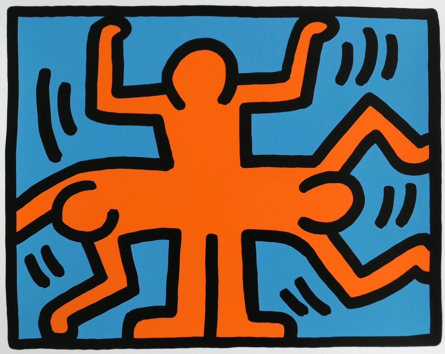 Keith Haring Pop Shop VI Plate 4 (L. PP. 150-51) 1989 – Georgetown ...