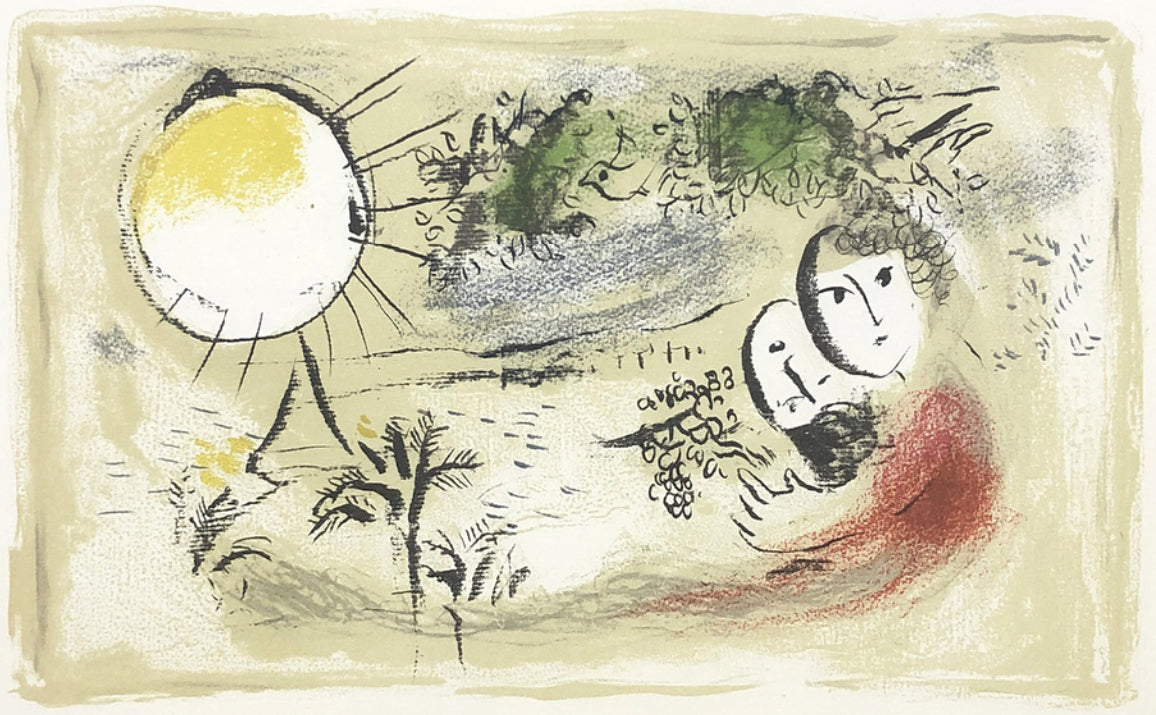 Marc Chagall The Rest (Mourlot 555) 1968 – Georgetown Frame Shoppe
