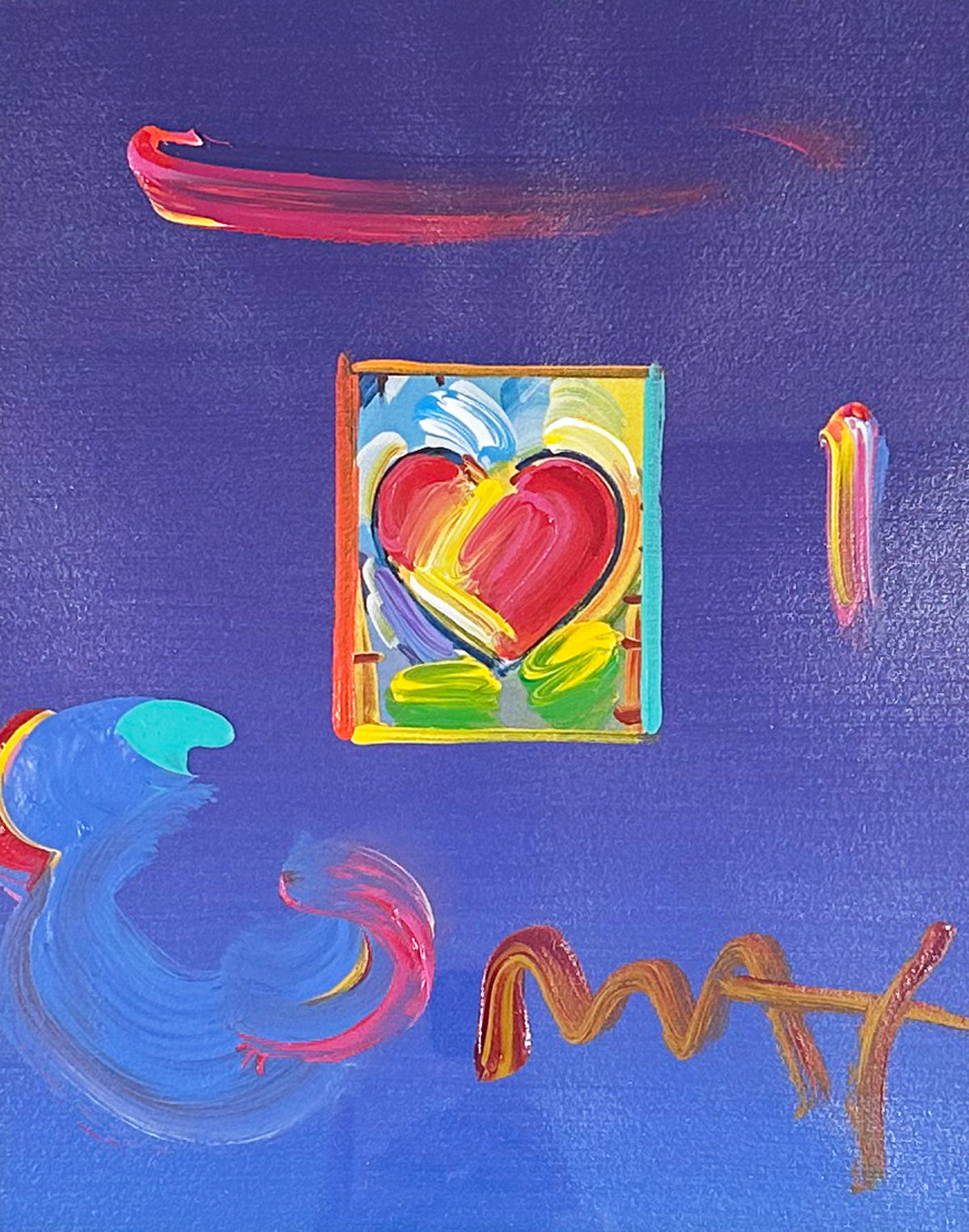 Peter Max Heart 2013 – Georgetown Frame Shoppe