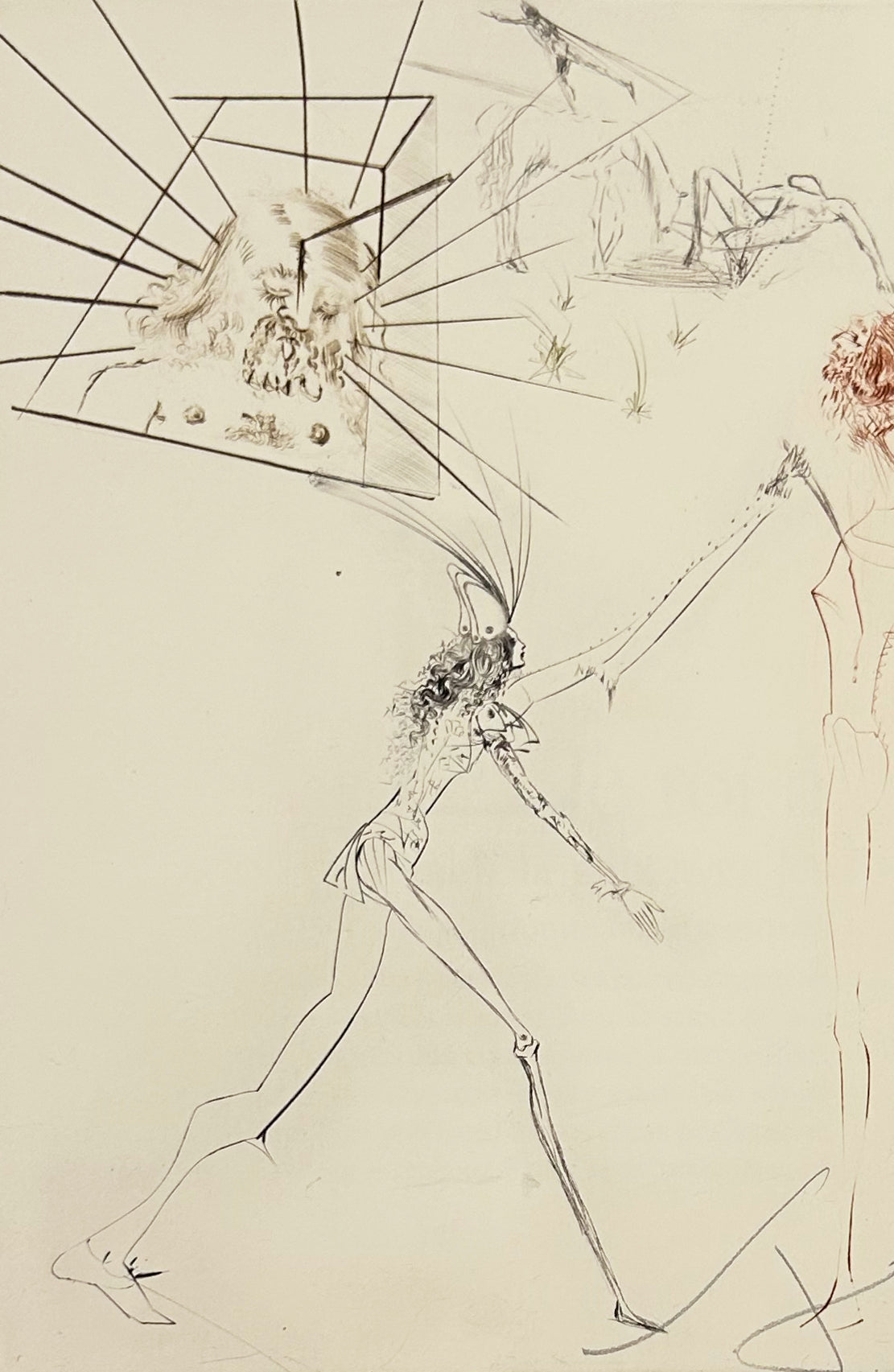 Salvador Dali The Three Bad Barons (Field 70-10O) 1970 – Georgetown ...