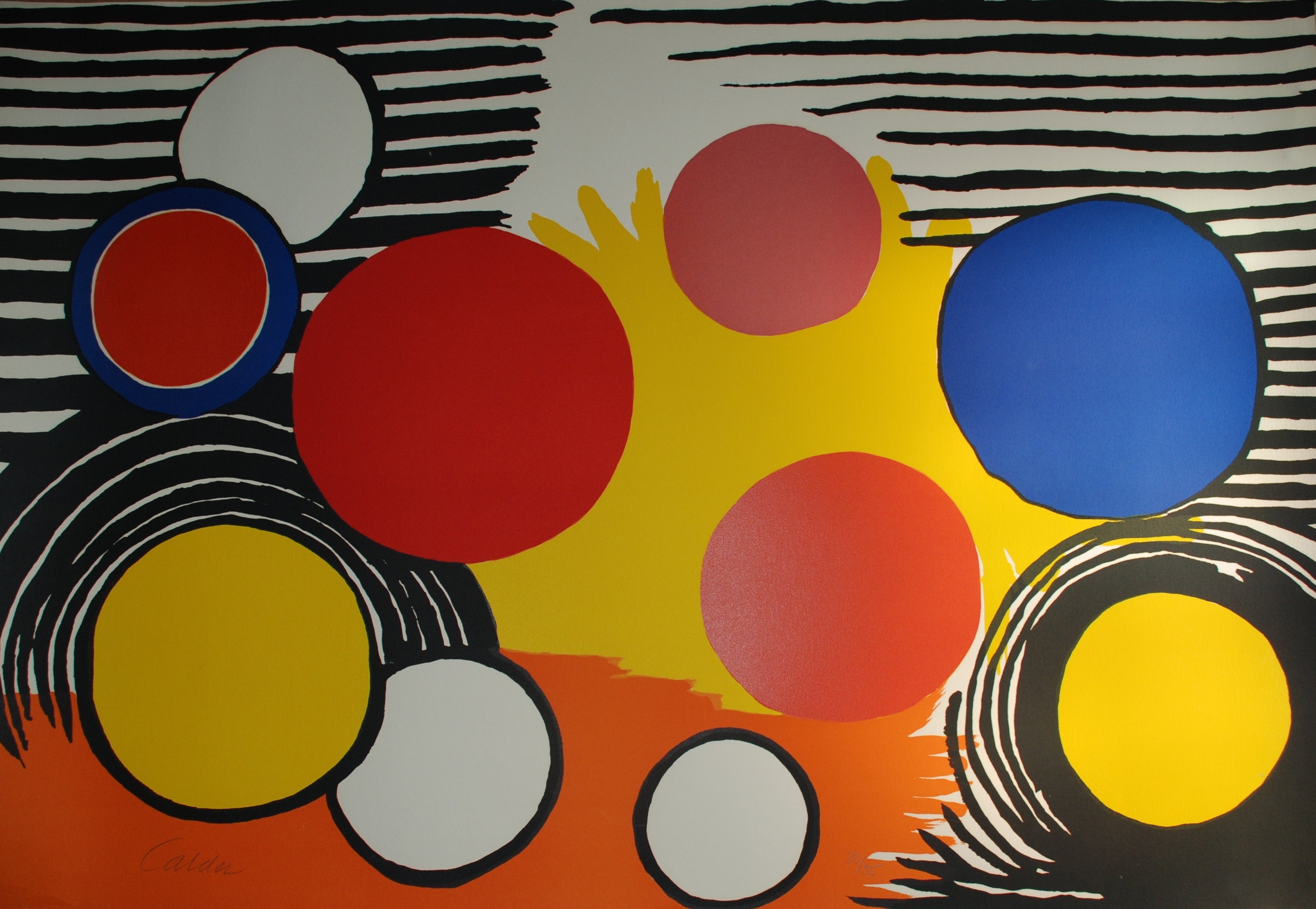 Alexander Calder Bird's Nest 1968 – Georgetown Frame Shoppe