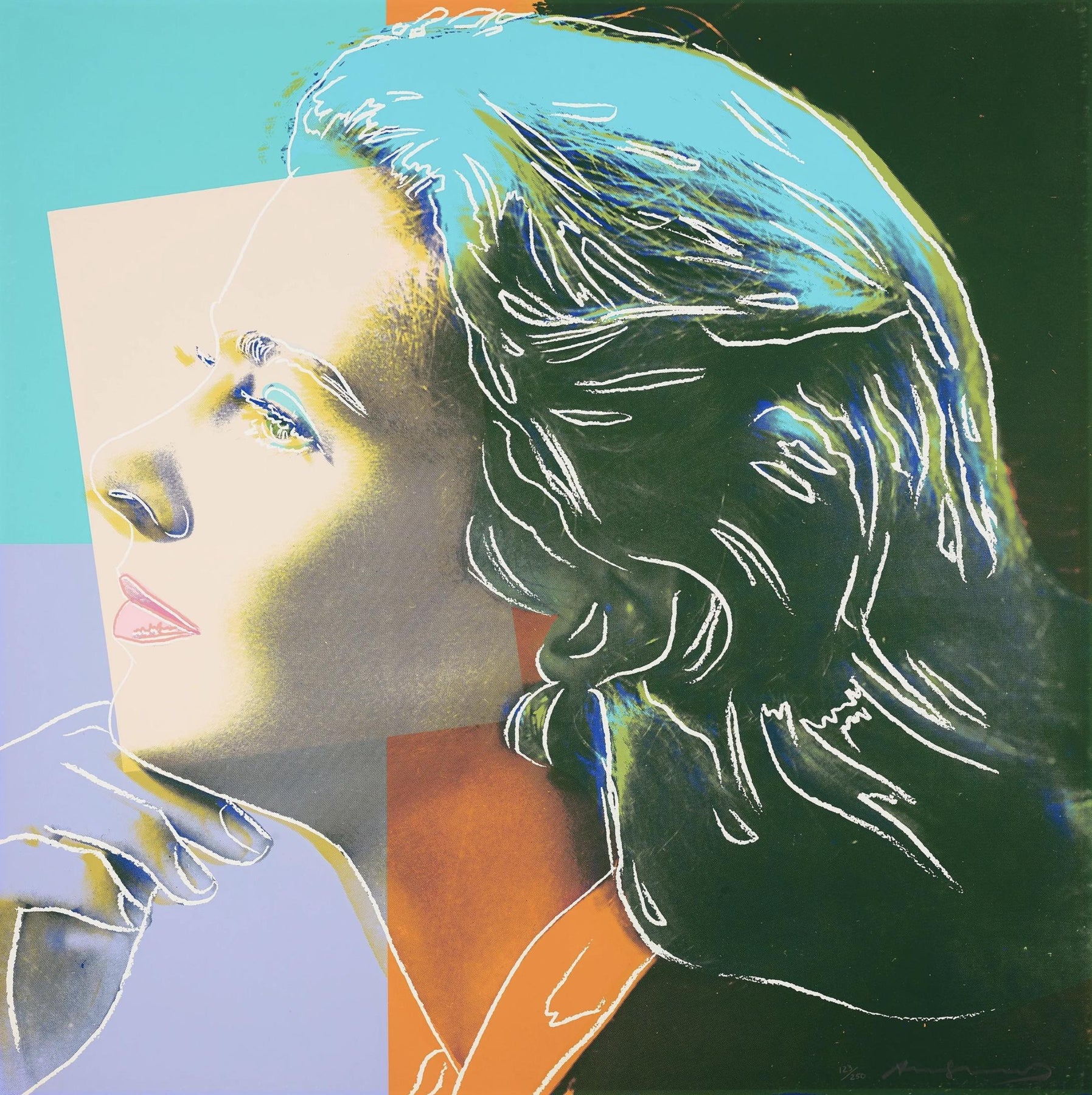 Andy Warhol Ingrid Bergman: Herself (Feldman II.313) 1983 – Georgetown ...