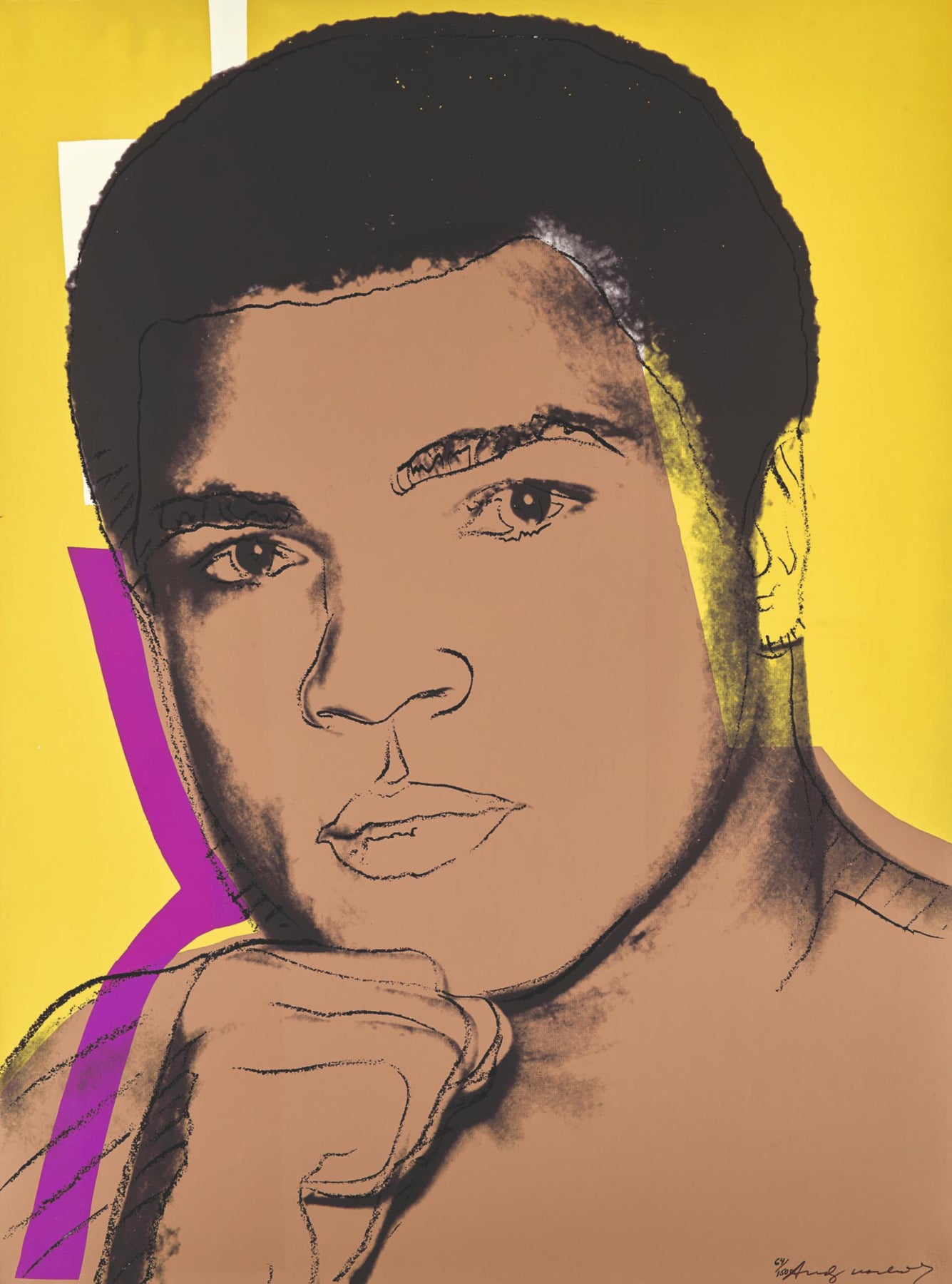 Andy Warhol Muhammad Ali (Feldman II.182) 1978 – Georgetown Frame Shoppe