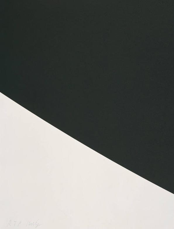 Ellsworth Kelly Red Curve (Black State) 2000 – Georgetown Frame Shoppe