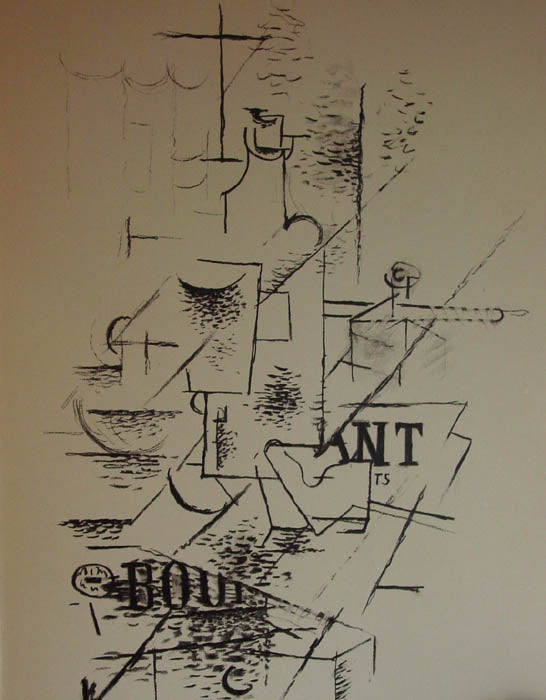 Georges Braque Papiers Collés III 1963 – Georgetown Frame Shoppe