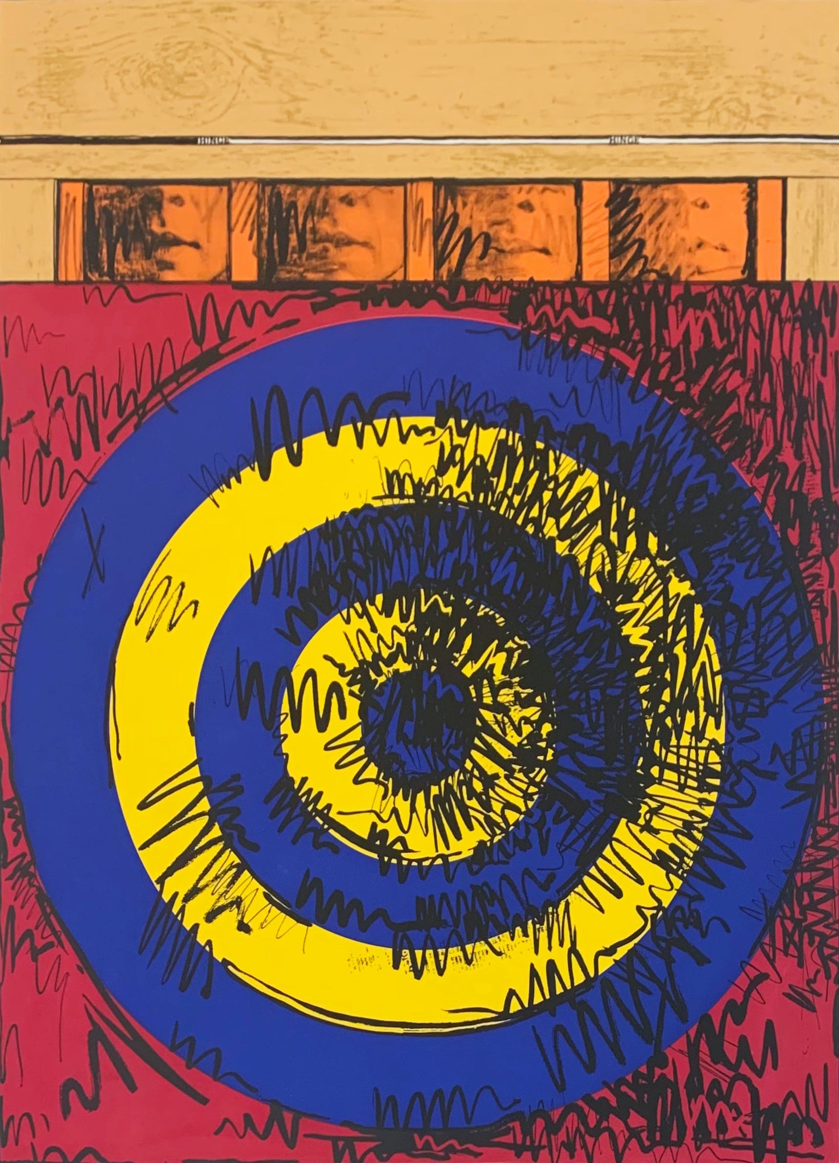 Jasper Johns Target with Four Faces 1968 – Georgetown Frame Shoppe