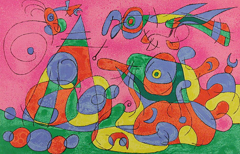 Joan Miro Le Trésor et la Mère Ubu (The Treasure and Ubu's Mother) (Mo ...