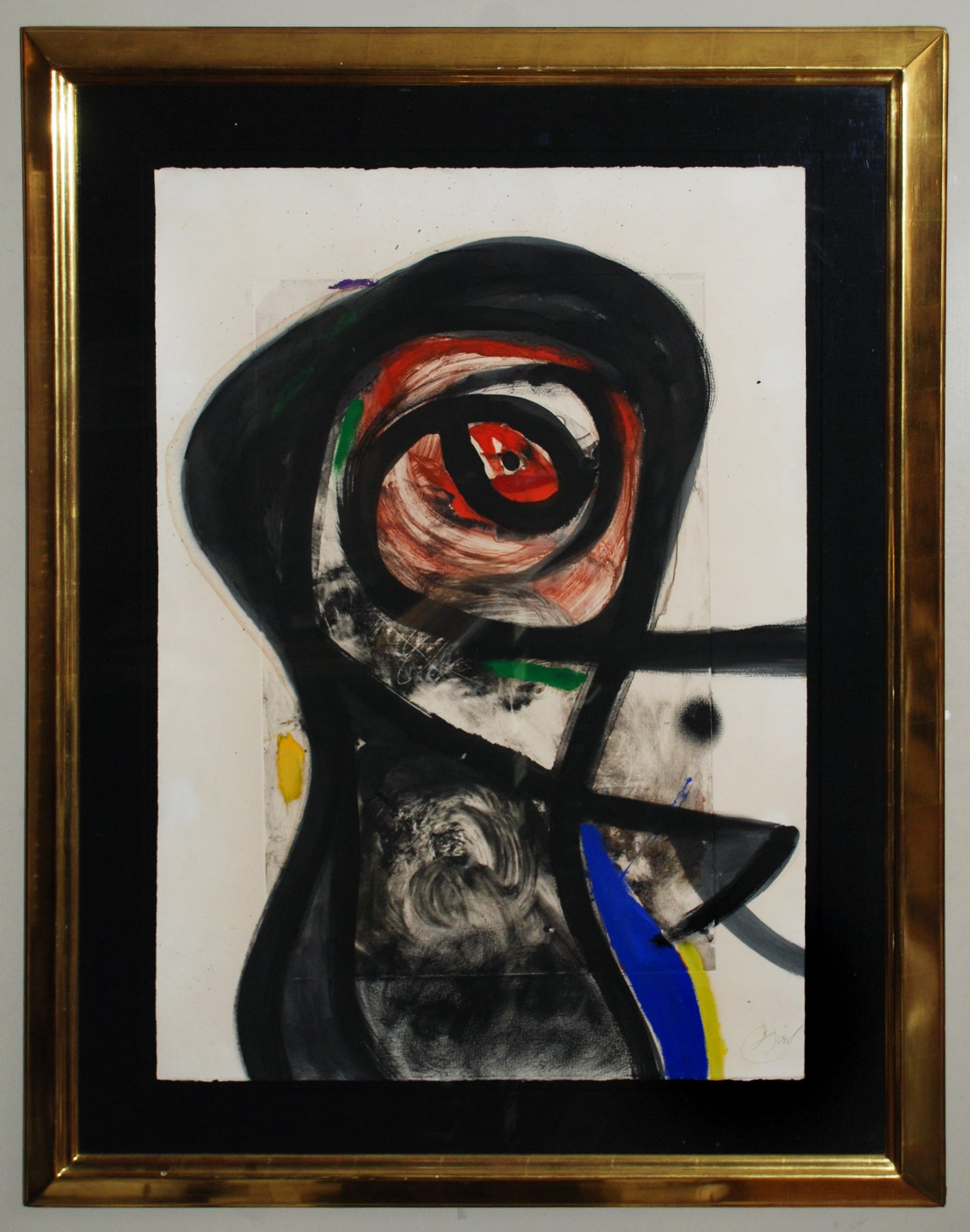 Joan Miro Original Monotype (16592 (Galerie Maeght certification)) 197 ...