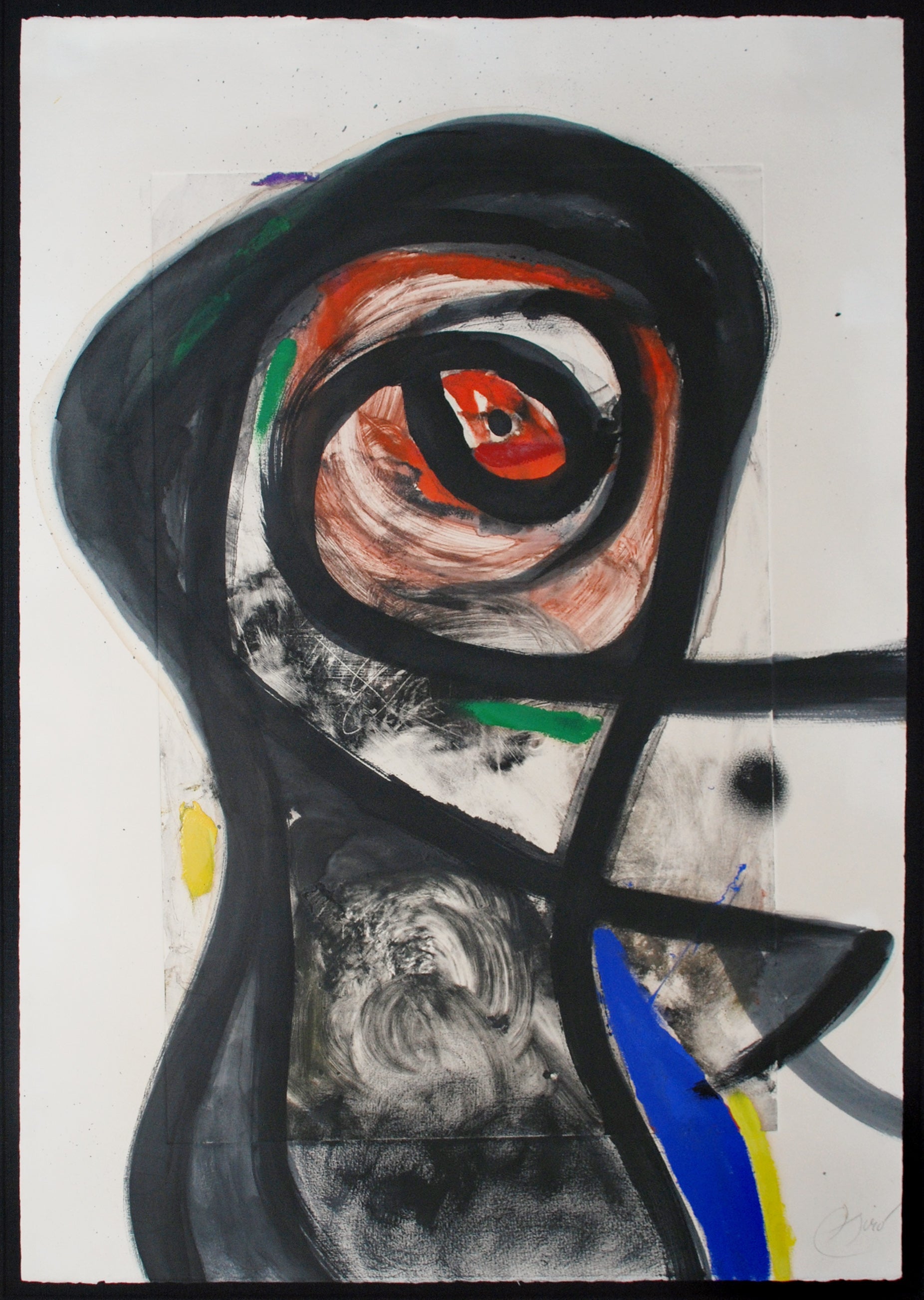 Joan Miro Original Monotype (16592 (Galerie Maeght certification)) 197 ...