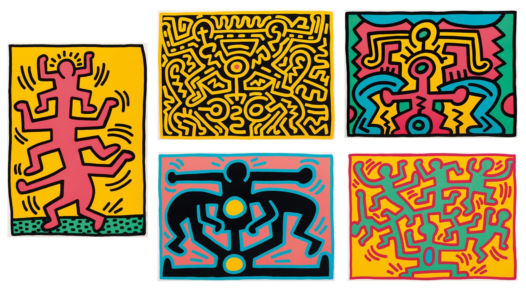 Keith Haring Growing Suite 1988 – Georgetown Frame Shoppe