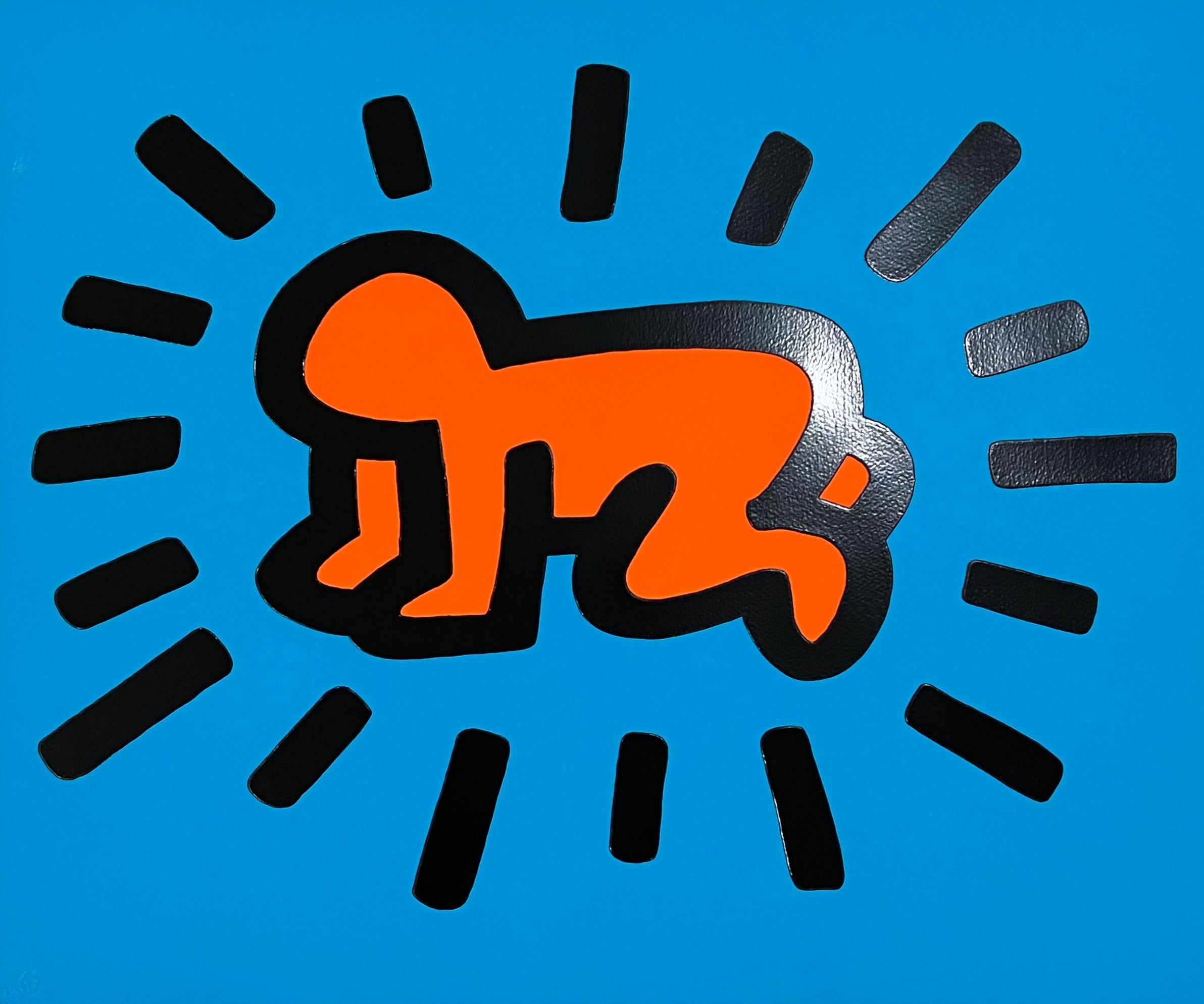 Keith Haring Icons Plate 1 1990 – Georgetown Frame Shoppe