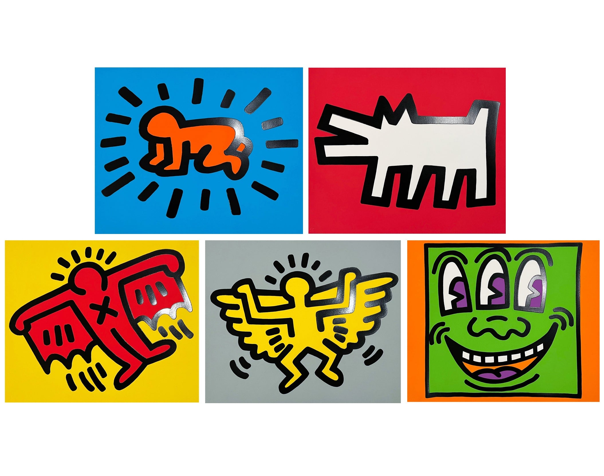 Keith Haring Icons Portfolio 1990 – Georgetown Frame Shoppe