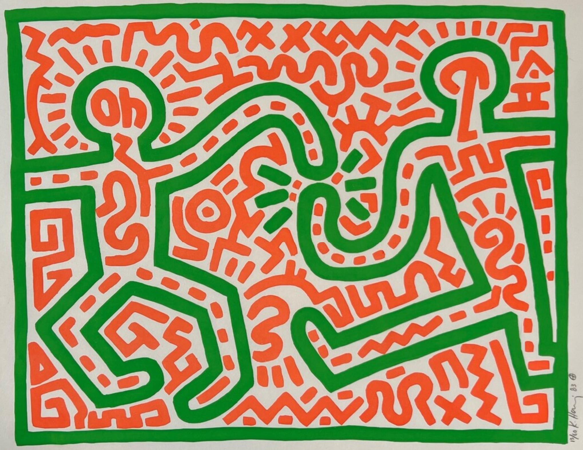 Keith Haring Untitled 1983 – Georgetown Frame Shoppe