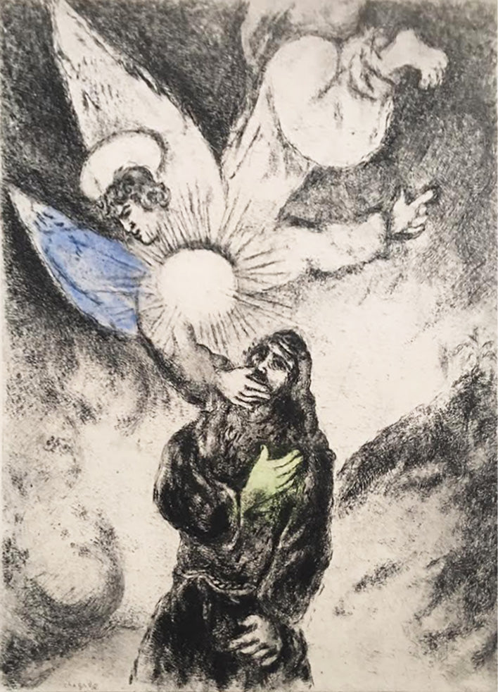 Marc Chagall Calling of Jeremiah (Cramer 30) 1958 – Georgetown Frame Shoppe