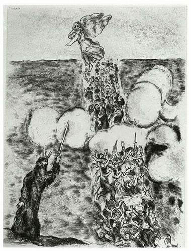 Marc Chagall Crossing of the Red Sea (Cramer 29) 1956 – Georgetown ...
