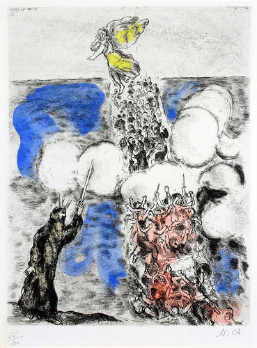 Marc Chagall The Crossing of the Red Sea (Cramer 30) 1958 – Georgetown ...