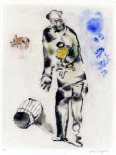 Marc Chagall The Father, from Mein Leiben (Cramer 2) 1923 – Georgetown ...