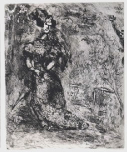 Marc Chagall The Girl, from Les Fables de la Fontaine, Volume II 1952 ...
