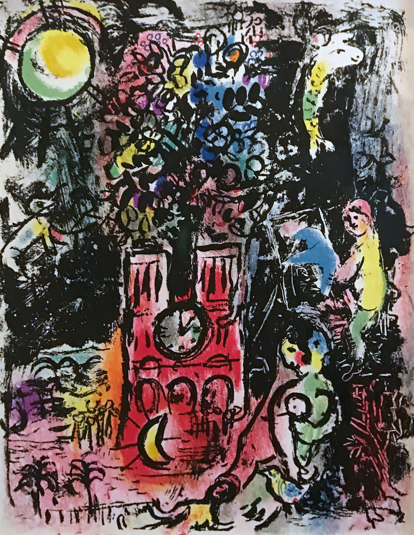 Marc Chagall The Tree of Jesse (Cramer 40 Mourlot 297) 1960 ...