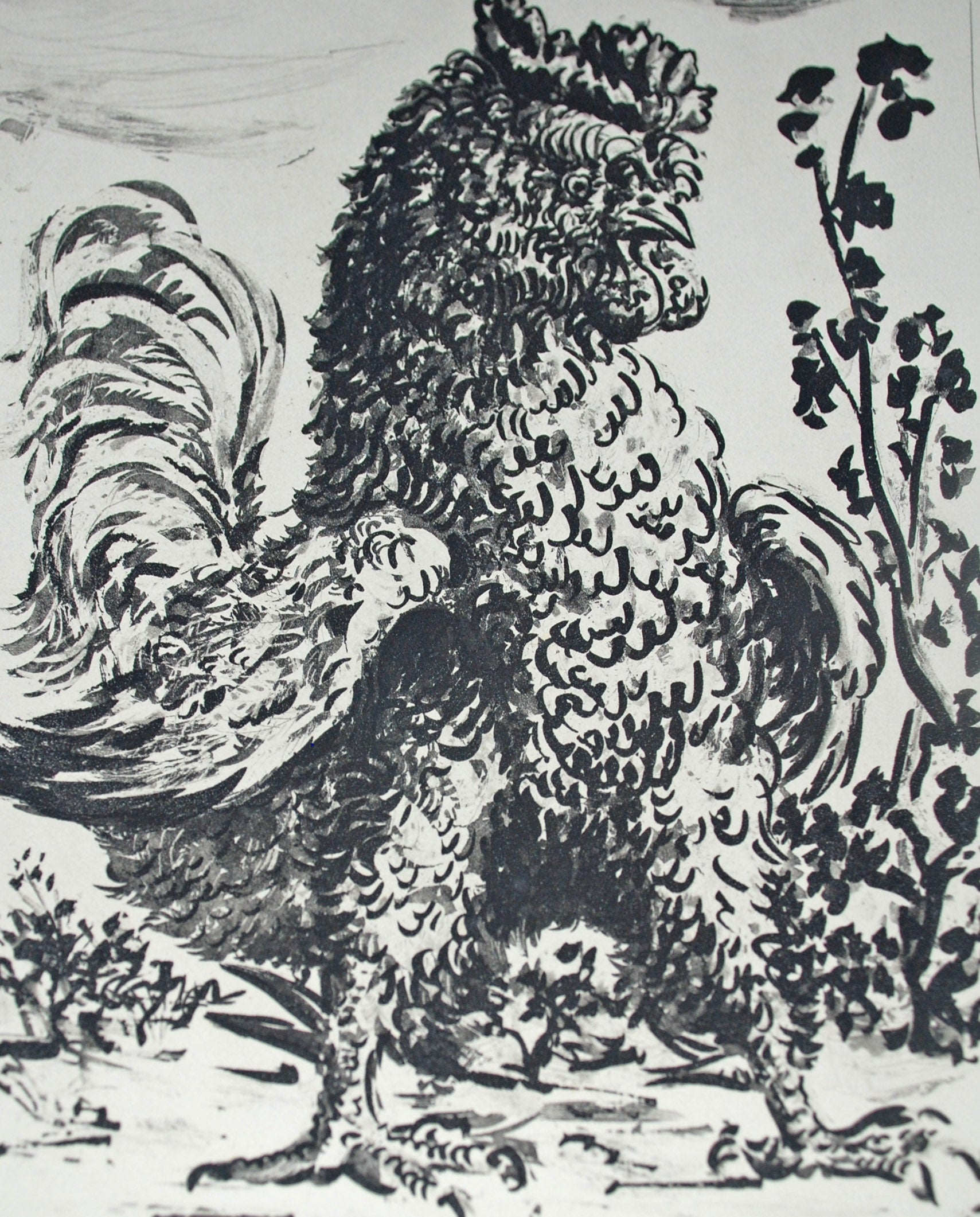 Pablo Picasso Le Coq (The Rooster) (Bloch 344, Cramer No. 37) 1942 ...