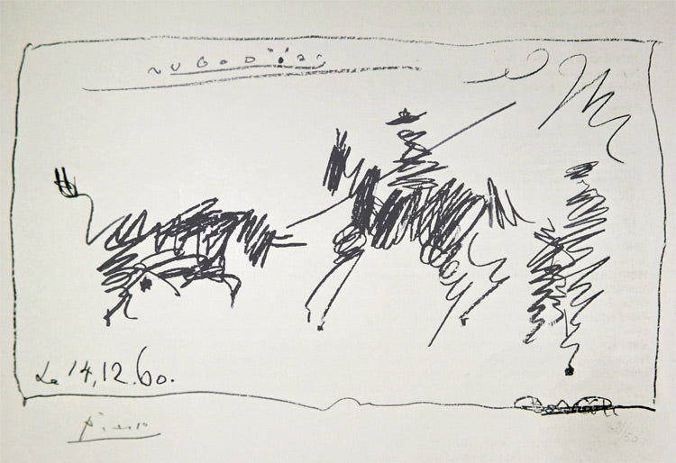 Pablo Picasso Toros (Cramer 107) – Georgetown Frame Shoppe