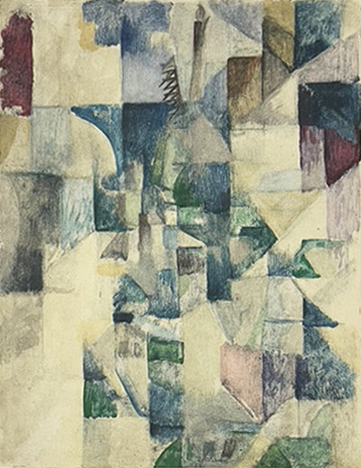 Robert Delaunay The Window No. 2 1957 – Georgetown Frame Shoppe