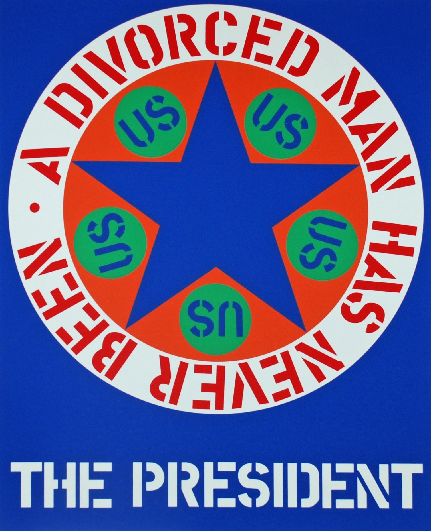 Robert Indiana The President 1997 – Georgetown Frame Shoppe
