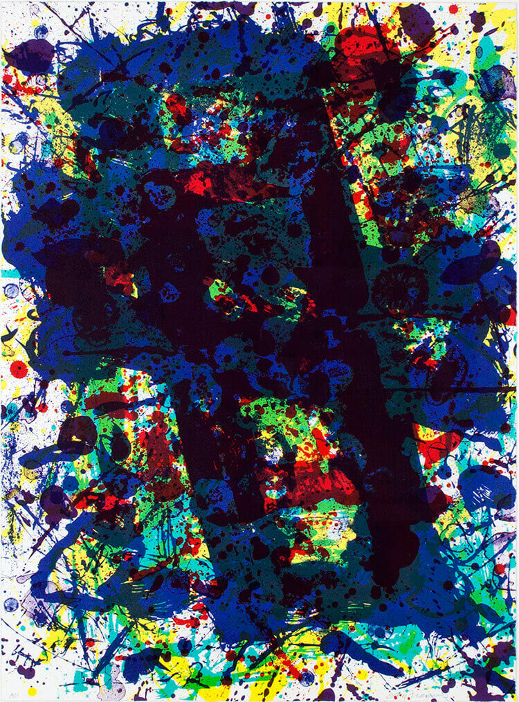 Sam Francis Papierski Portfolio 1973-1984 (SF 349) 1992 – Georgetown ...