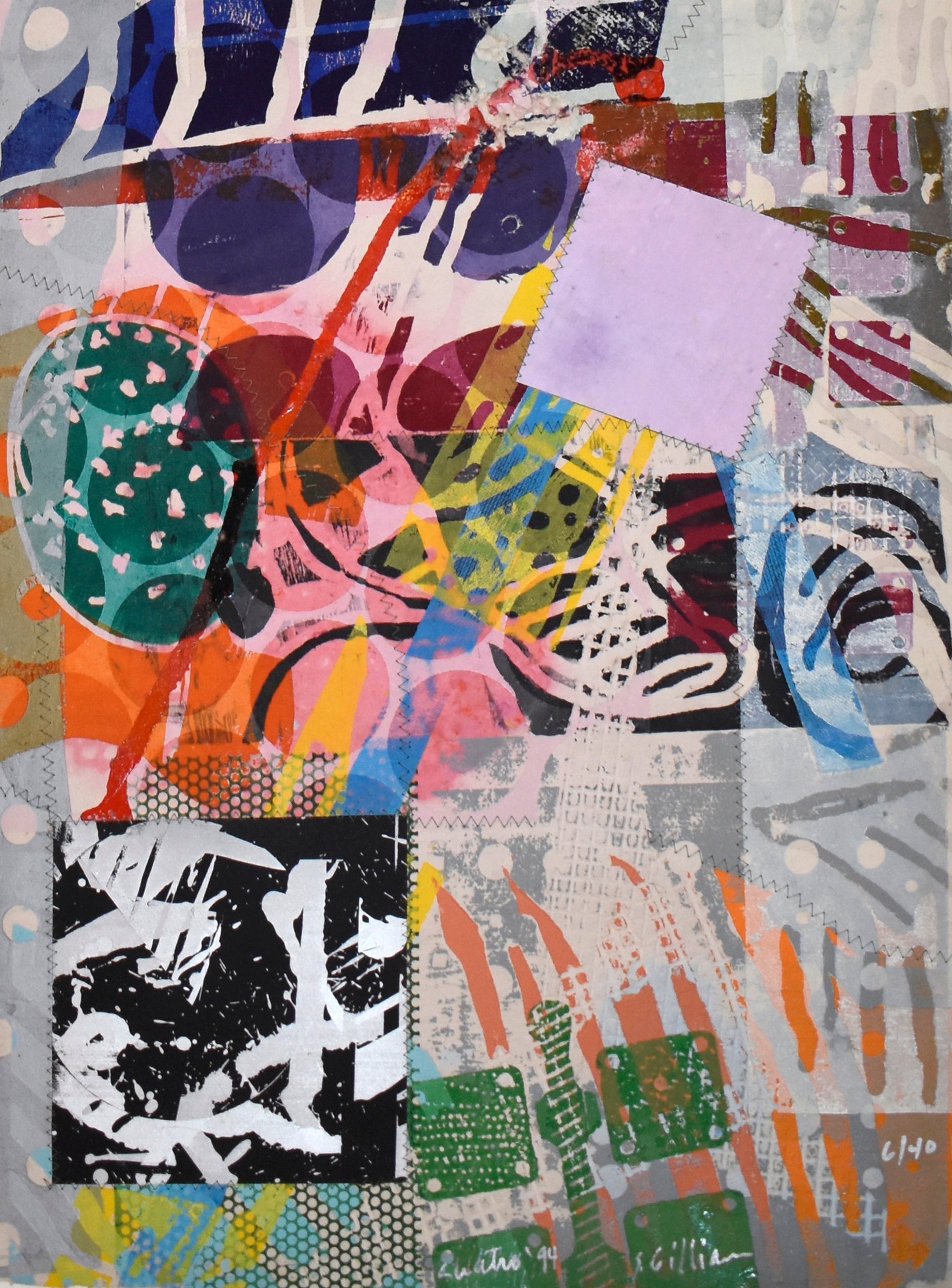 Sam Gilliam Cuatro 1994 – Georgetown Frame Shoppe