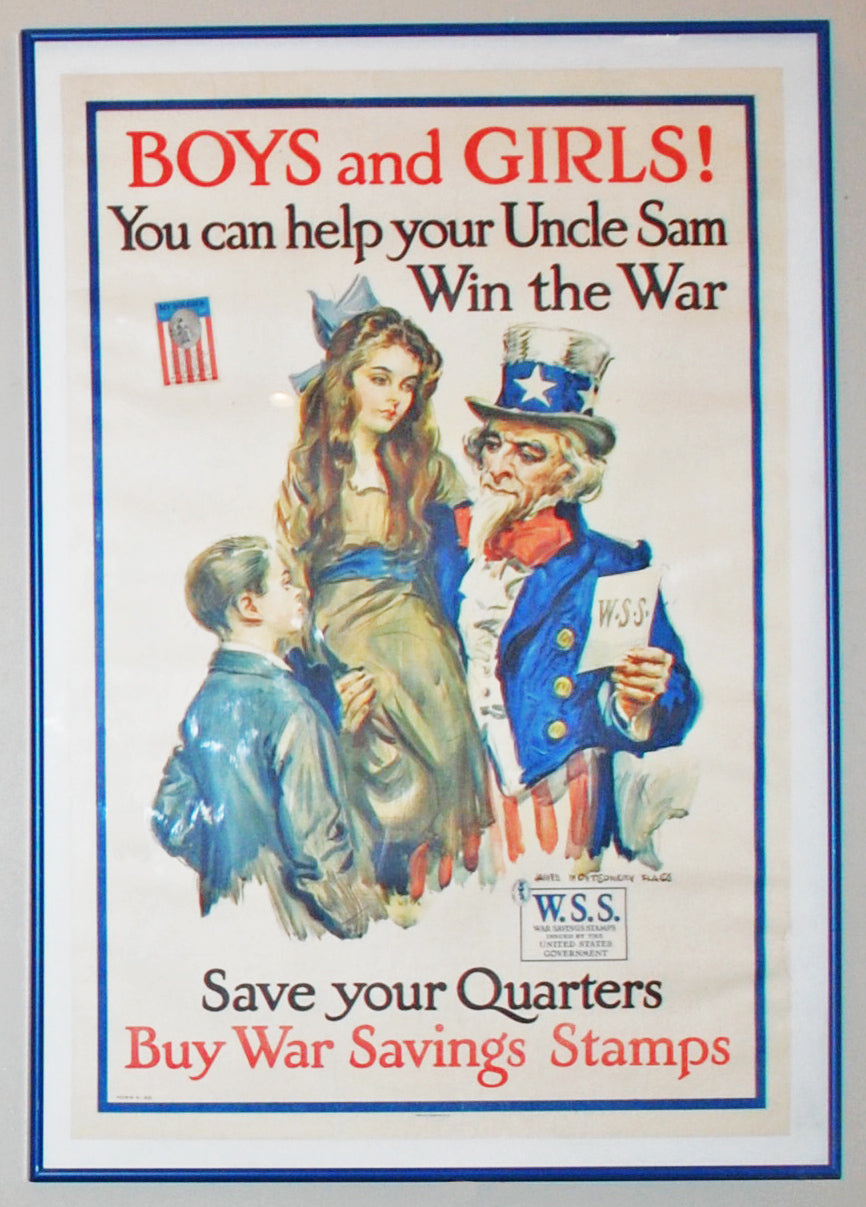 Vintage Poster 1918 – Georgetown Frame Shoppe