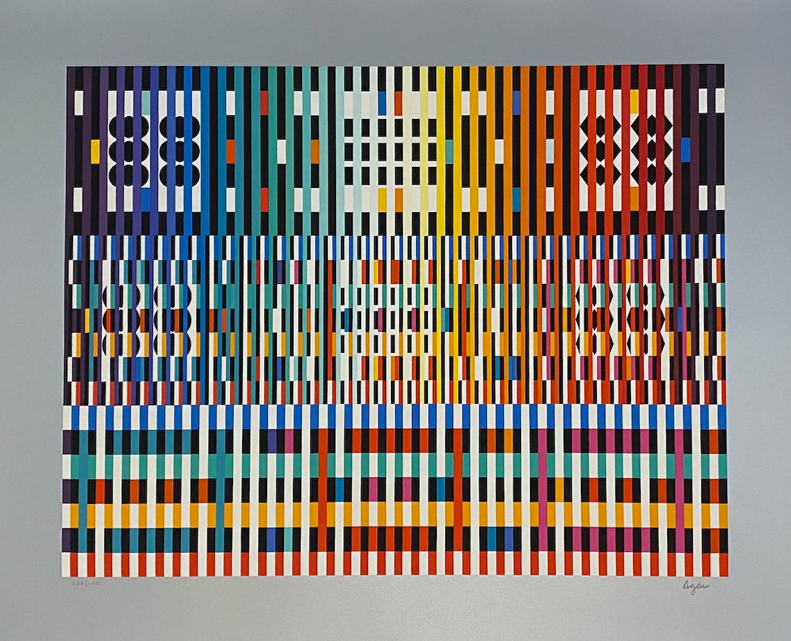 Yaacov Agam Thanksgiving 1980 – Georgetown Frame Shoppe
