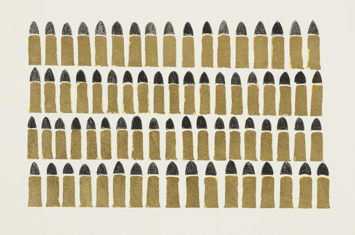 Donald Sultan Bullets 1999 – Georgetown Frame Shoppe